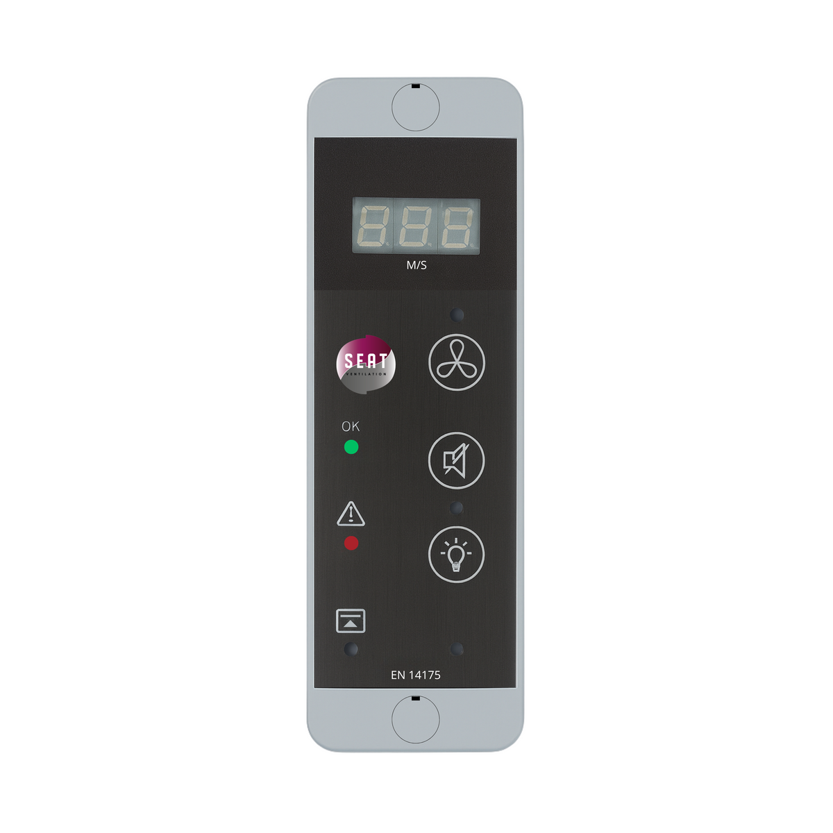 Variable air flow controller 2 speeds version with remote control pane ...